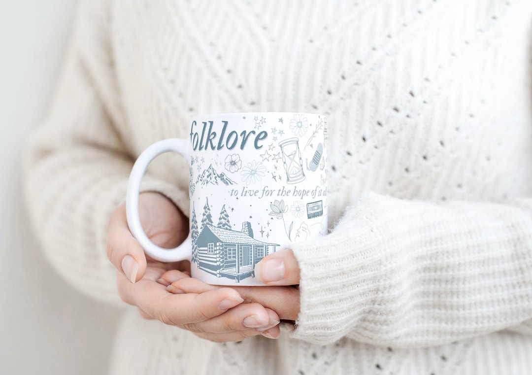 Folklore Taylor Swift Music Album Mug 15oz - Etsy