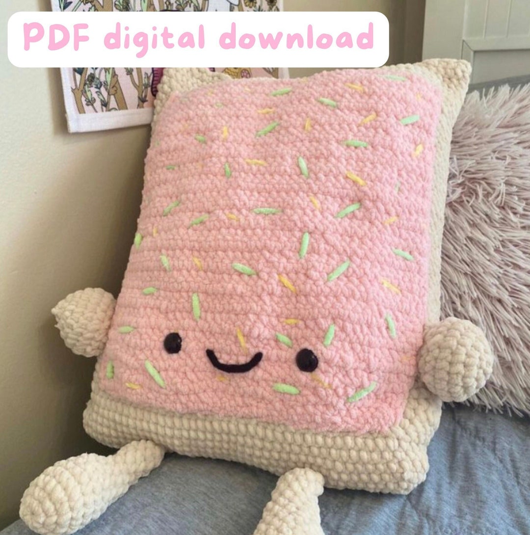 Giant Toaster Pastry PDF Crochet Pattern (digital Download) - Etsy