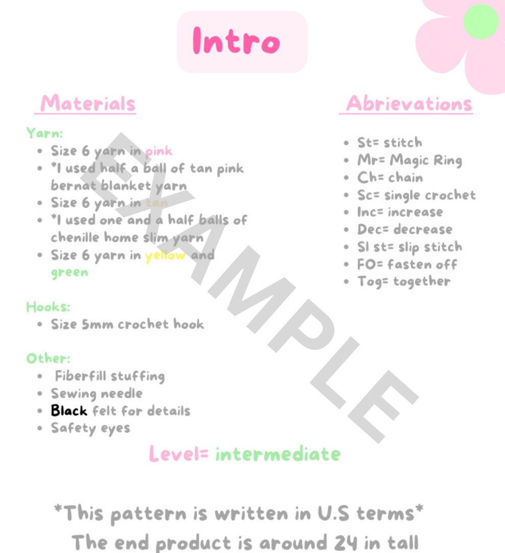 Giant Toaster Pastry PDF Crochet Pattern (digital Download) - Etsy