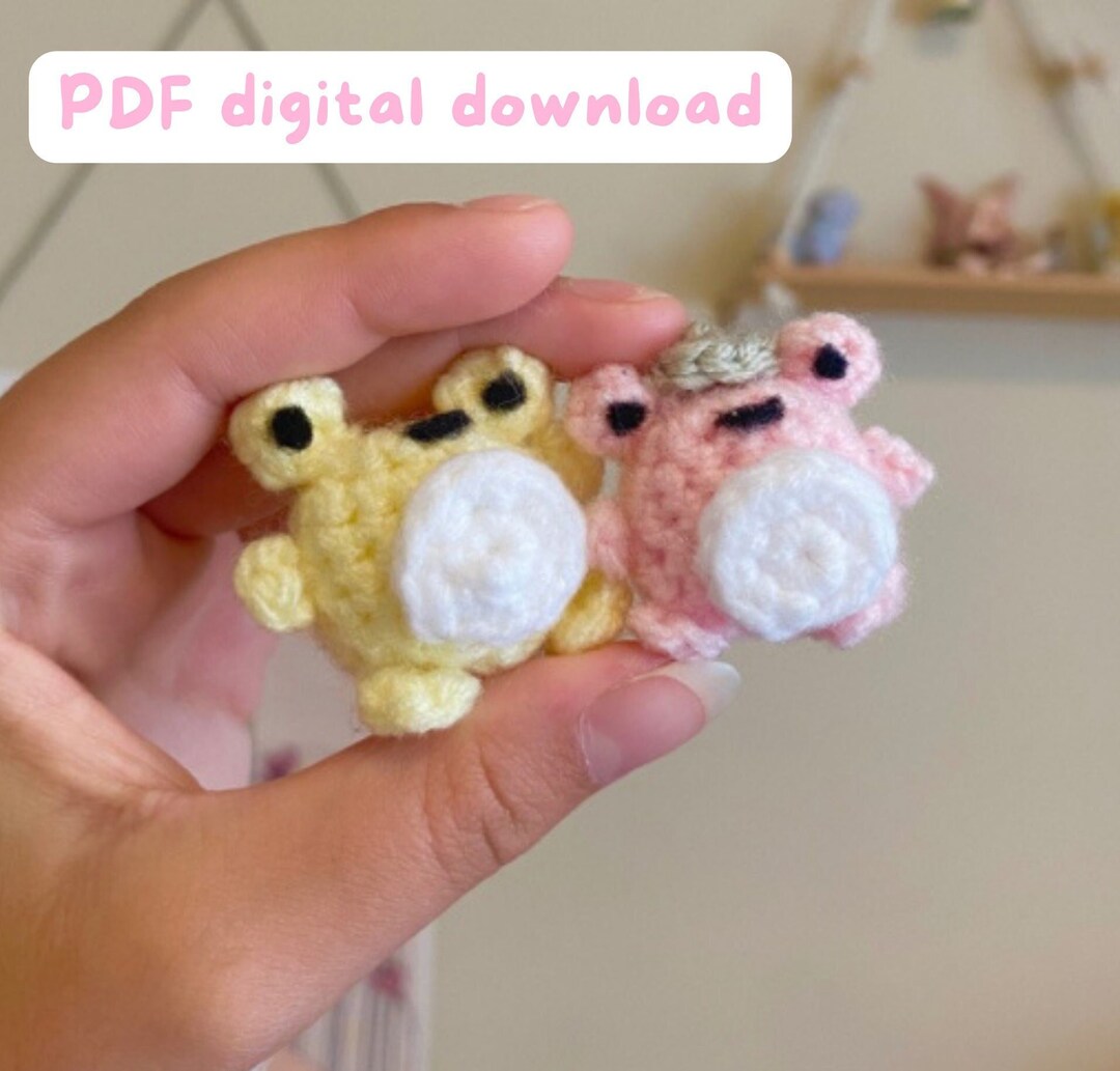 Mini Froggy PDF Crochet Pattern (digital Download) - Etsy
