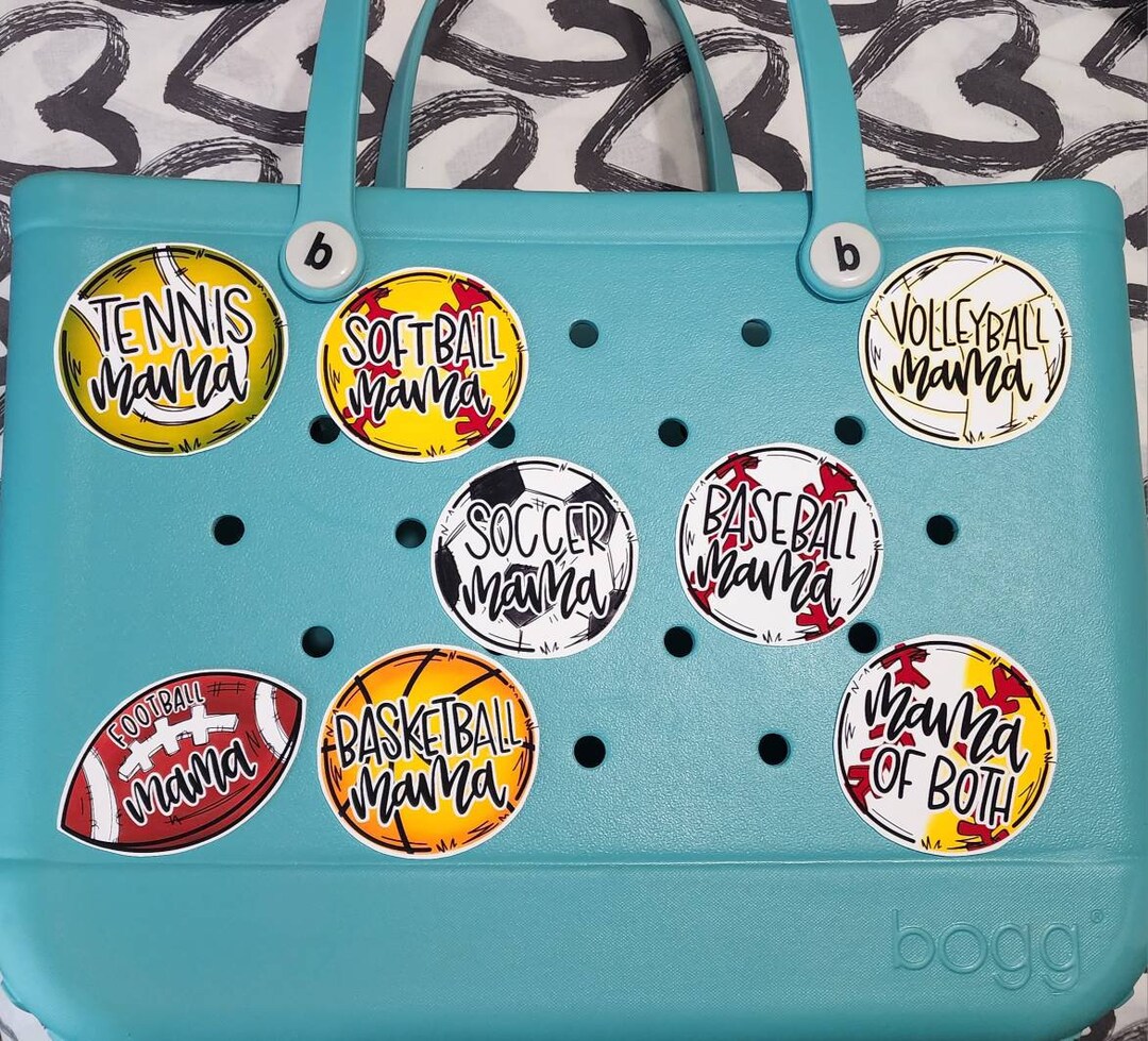 Sports Themed Button-baseball Mama- Softball Mama- Mama of Both- Soccer ...