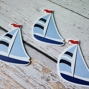 Bogg Bag Boating Theme Button- Anchor Theme Bag Charm- Sail Boat Bogg ...