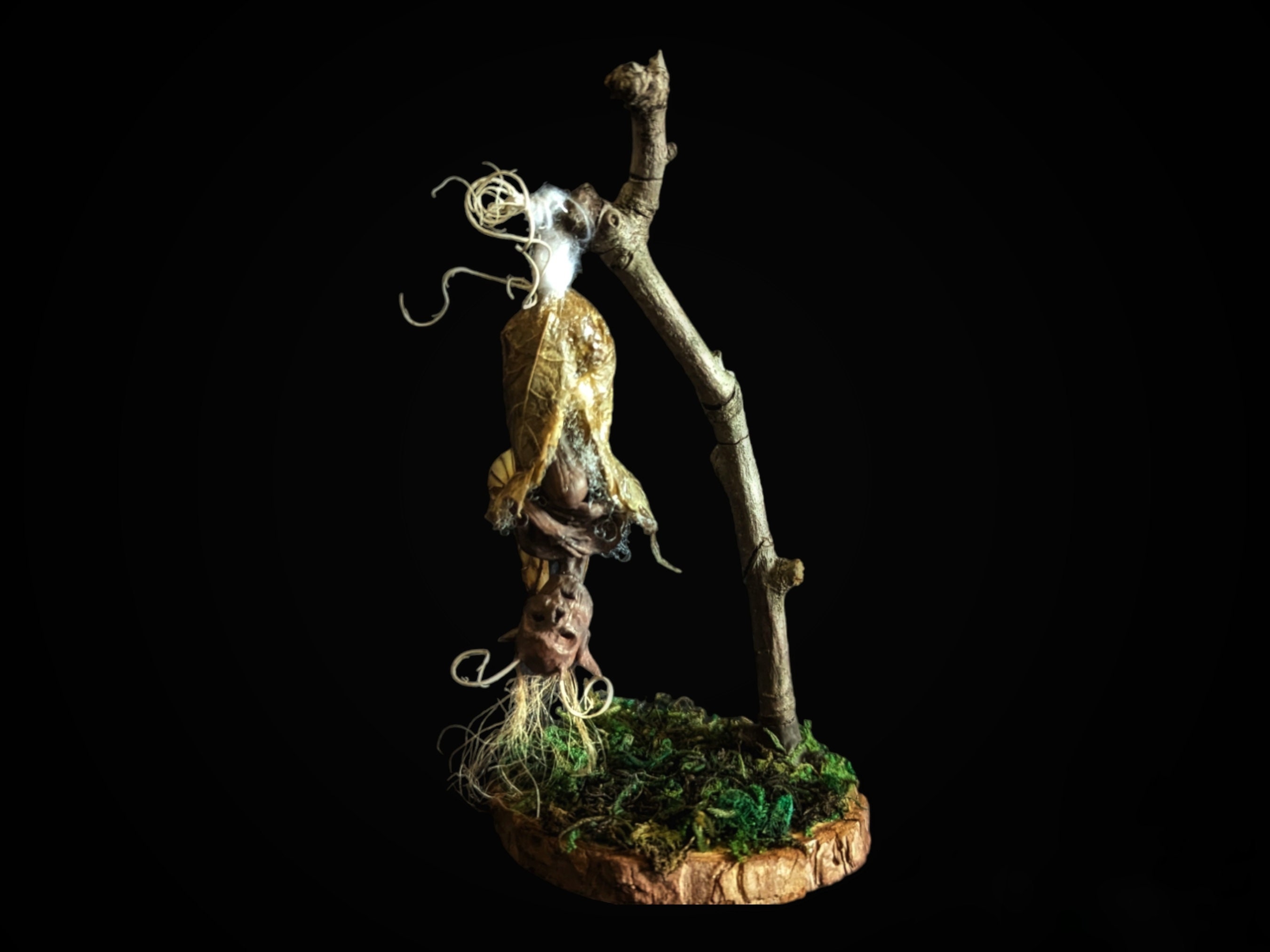 Mummified Fairy Chrysalis Polymer Clay Creepy Sculpture - Etsy