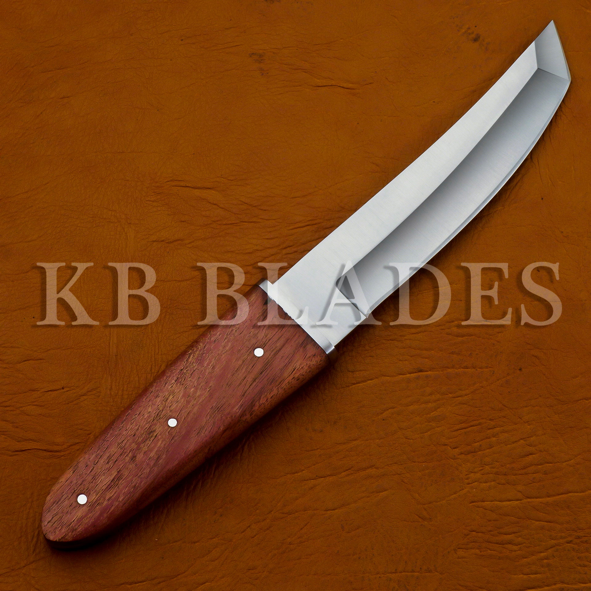 12.2 Full Tang Samurai JAPANESE Tanto Wooden Sheath Classic Tanto Fixed ...