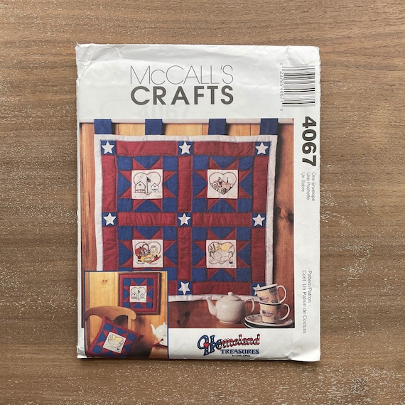 Mccall's Craft 4067 Sewing Pattern for Quilt Block the | Etsy