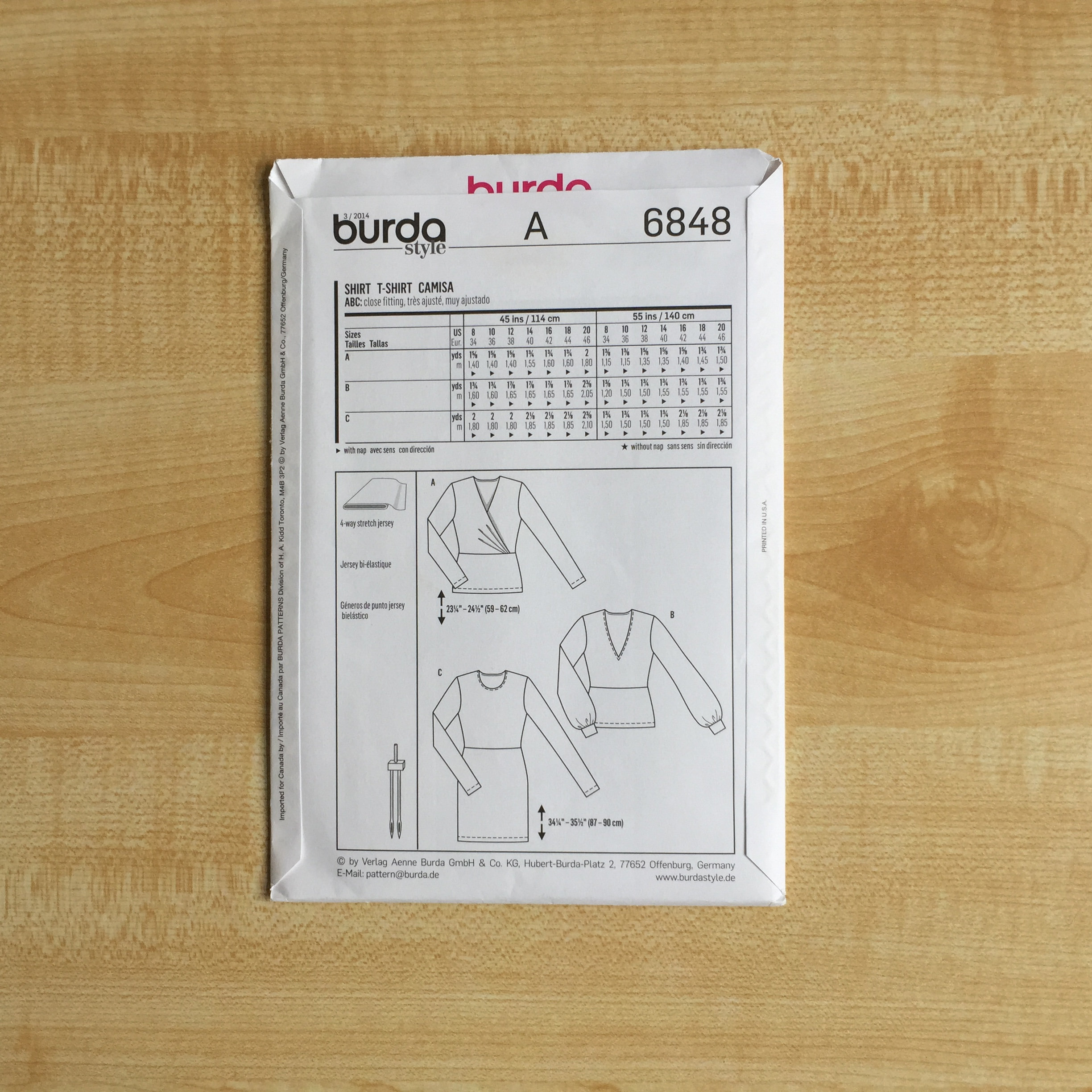 Burda Young Sewing Pattern 6848 Easy Sewing Pattern for | Etsy