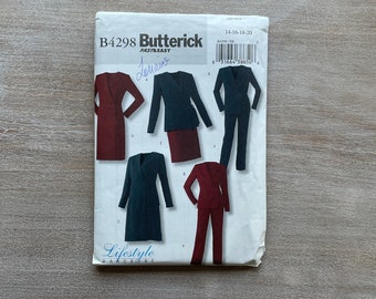 Butterick 3418 Sewing Pattern for Misses' Jacket, Skirt and Pants Uncut ...
