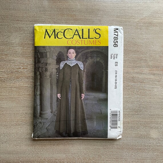Mccall's M7856 Printed Sewing Pattern for Misses Coat - Etsy