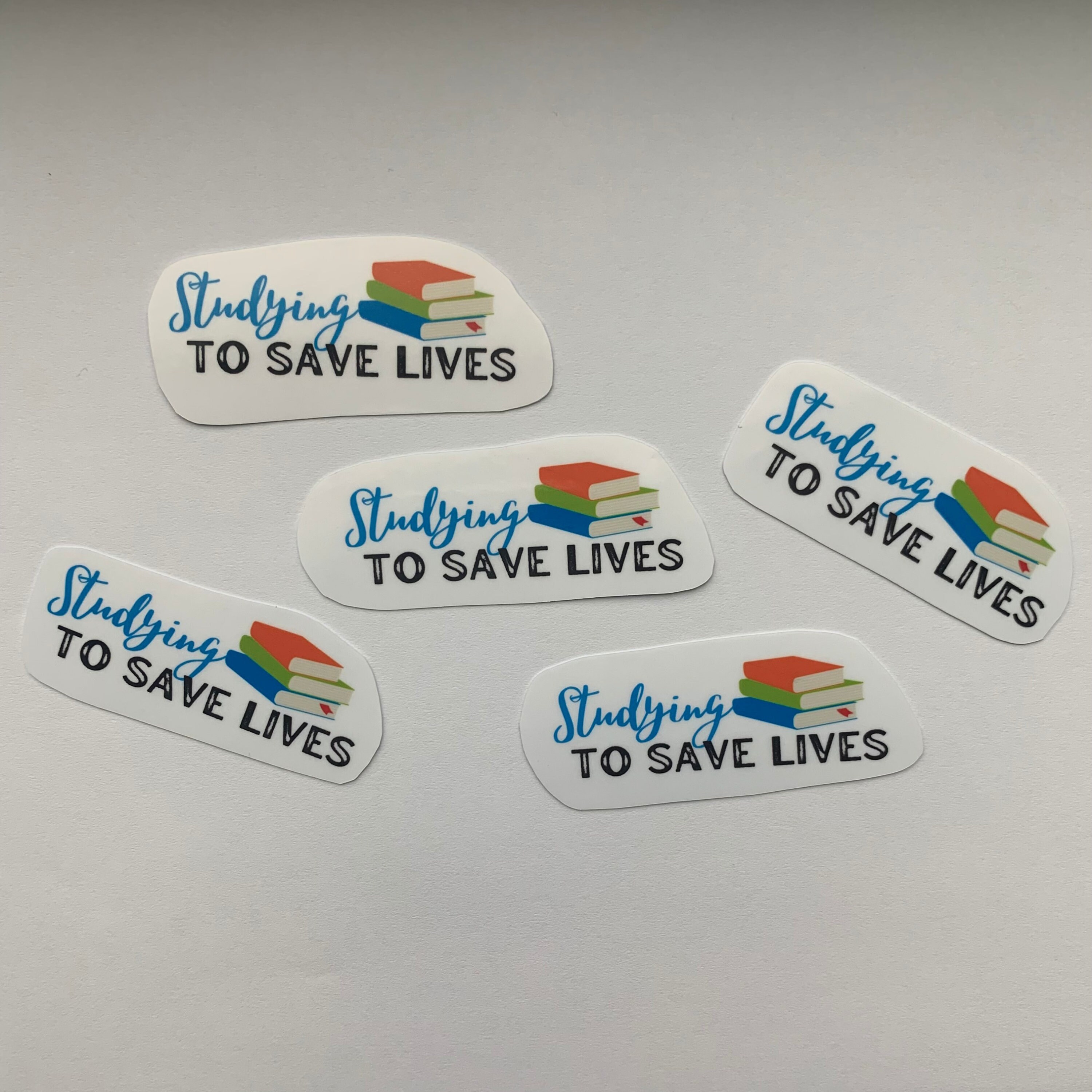 Studying to Save Lives Sticker | Medical Sticker | Healthcare Sticker ...