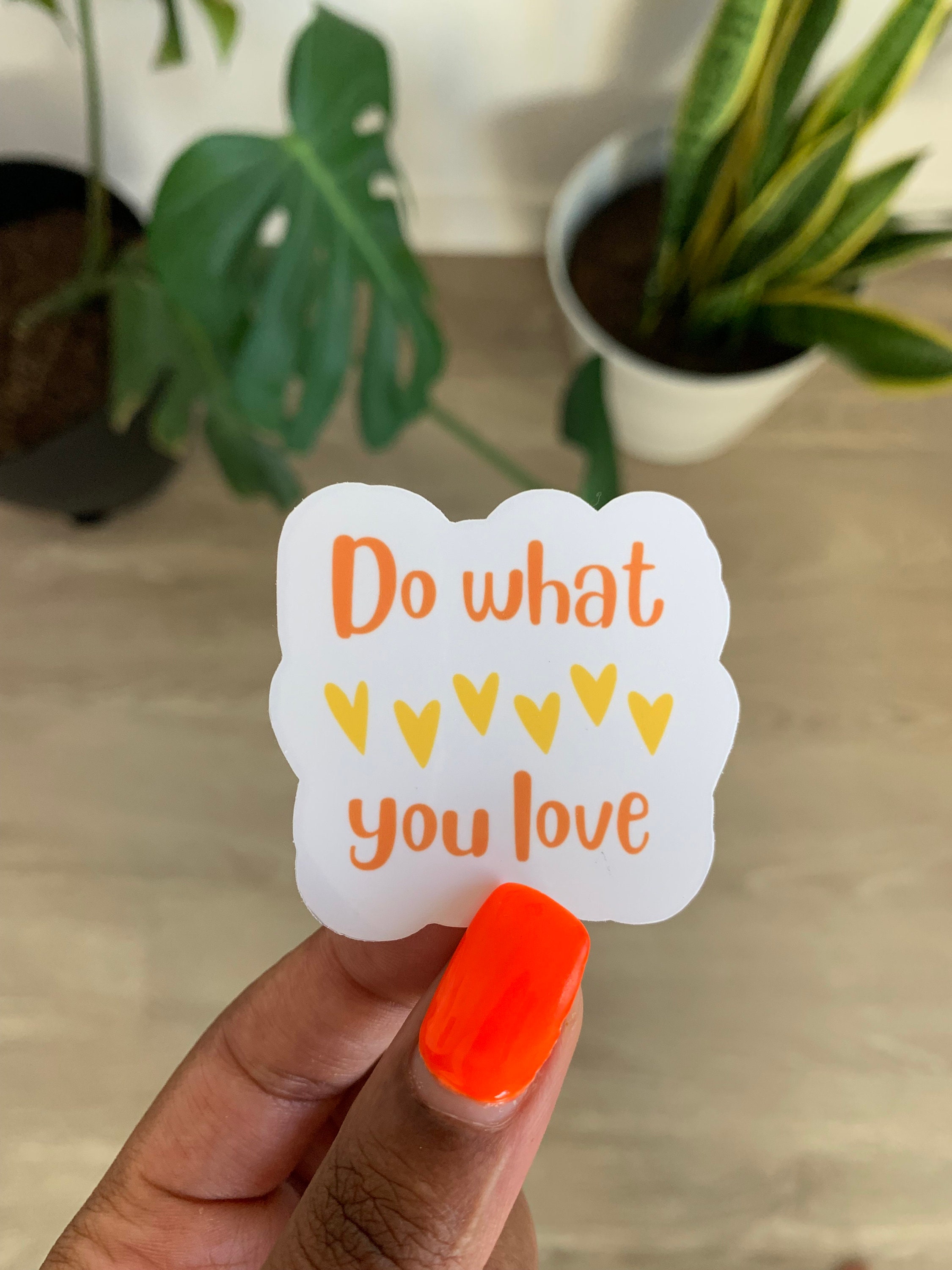 Do What You Love Sticker | Motivational Stickers | Sayings Stickers ...