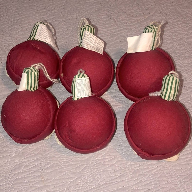 Set of 6 Santa Clause Christmas Ornaments Decorations - Etsy