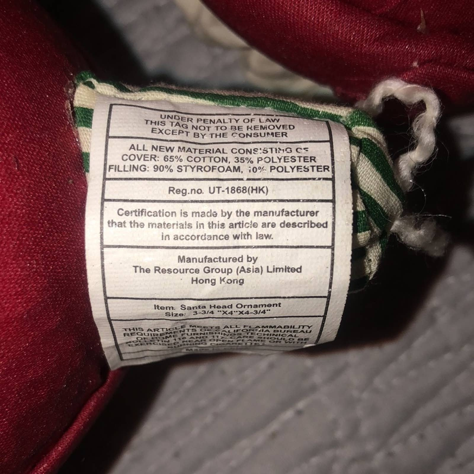 Set of 6 Santa Clause Christmas Ornaments Decorations - Etsy