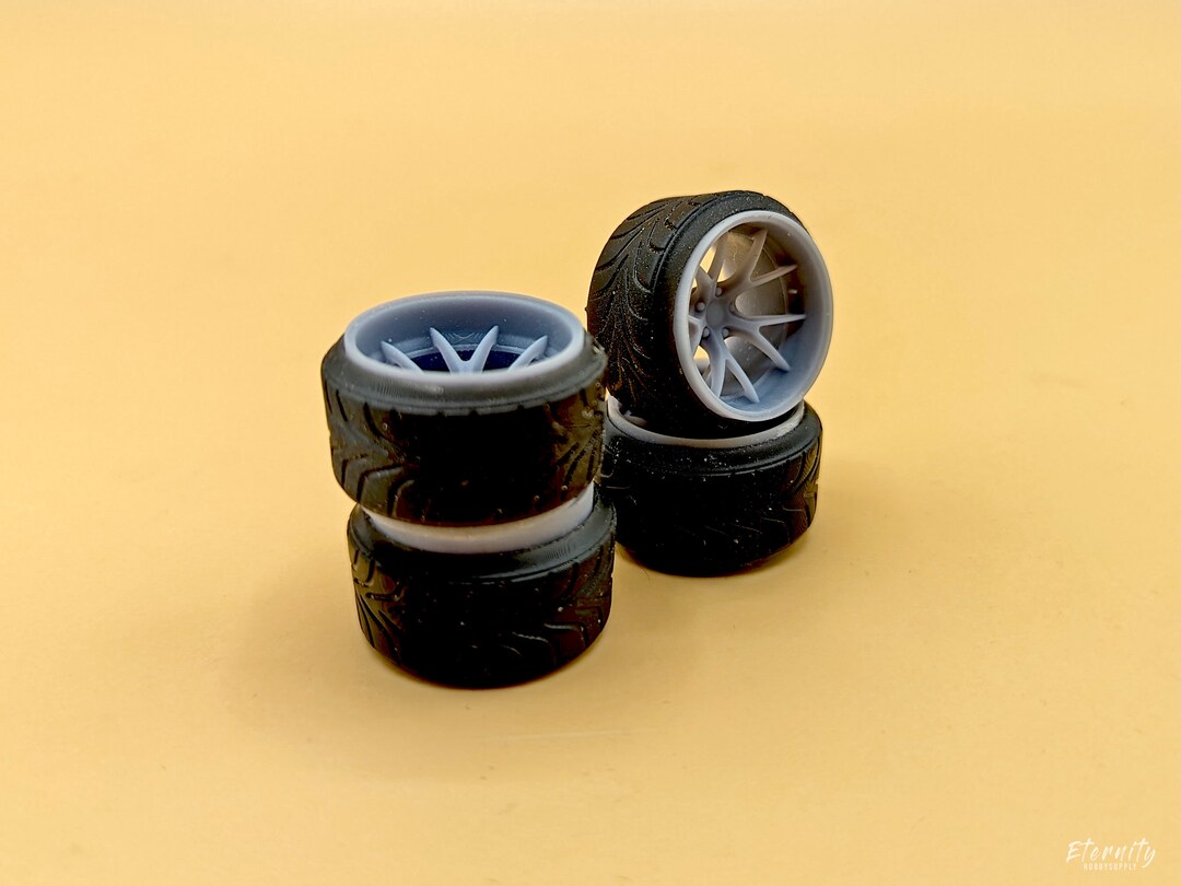 1/24 19 Inch HRE R101 Wheels 3D Print - Etsy