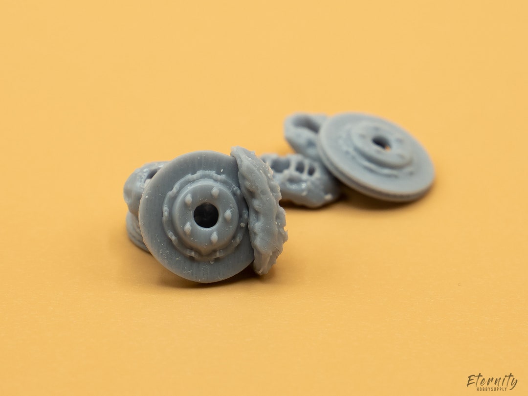 1/24 2 Pack-big Brake Kit & Rotors 3D Print - Etsy