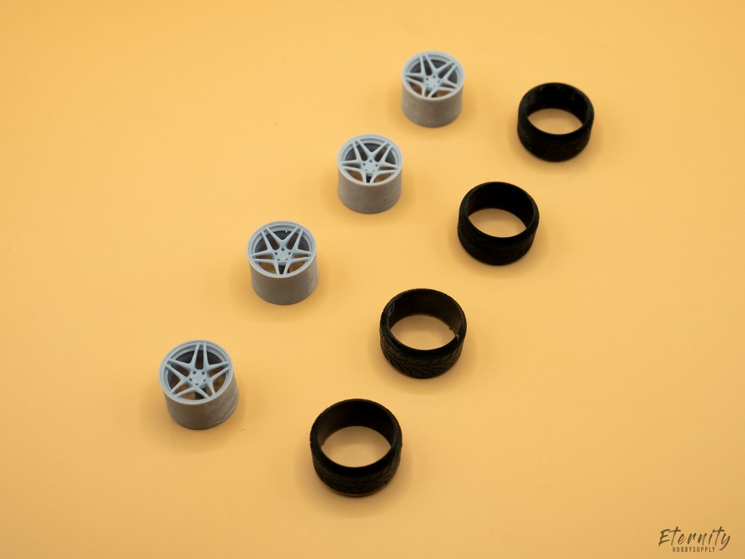 1/24 Kansei Astro Wheels 3D Print - Etsy