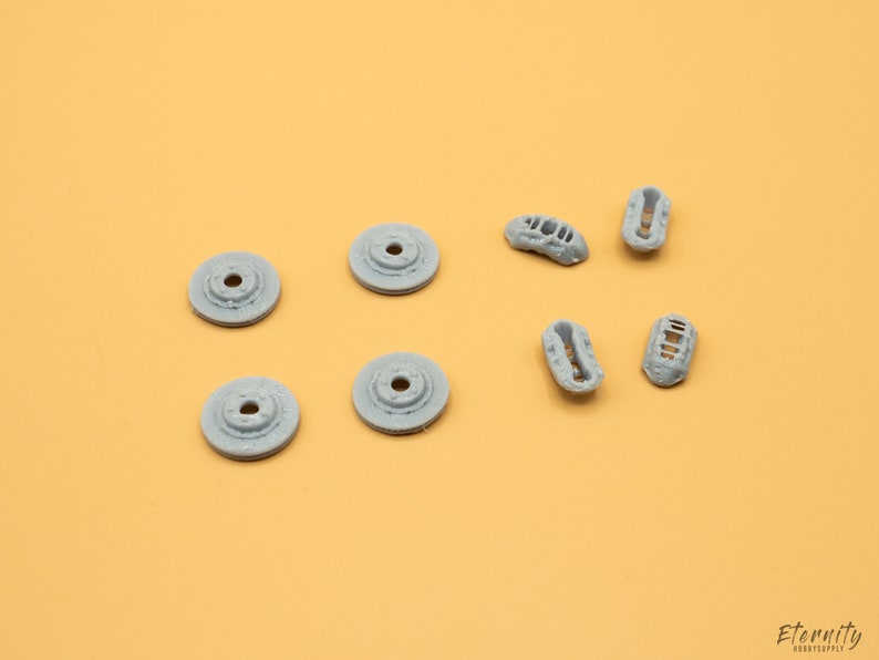 1/24 2 Pack-big Brake Kit & Rotors 3D Print - Etsy