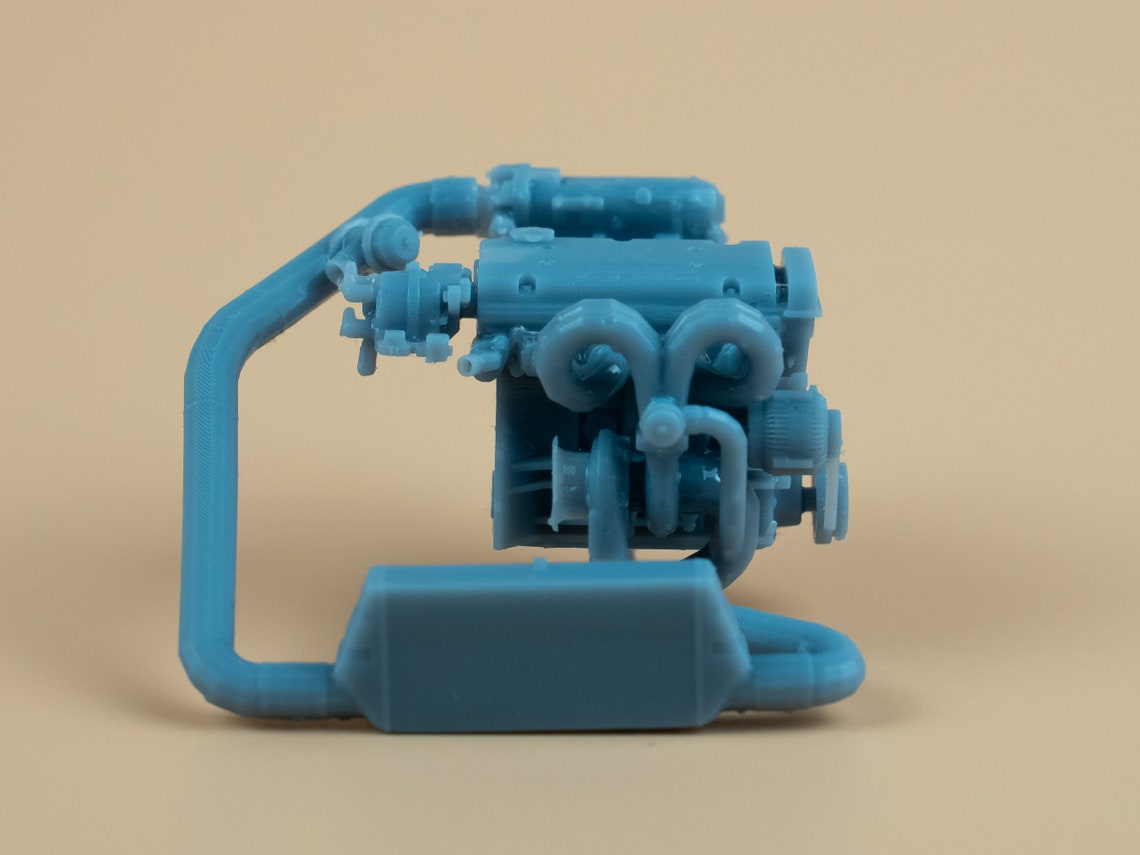 1/24 Honda H22A Engine Turbo 3D Print for Scale Models - Etsy