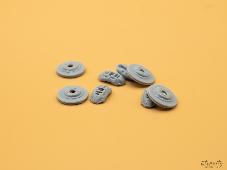 1/24 2 Pack-big Brake Kit & Rotors 3D Print - Etsy