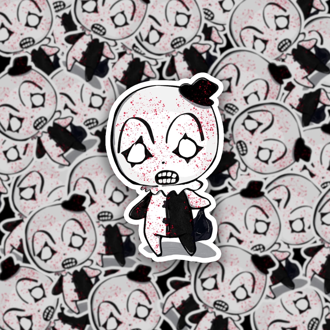 Cute Art the Clown From Terrifier Sticker - Etsy