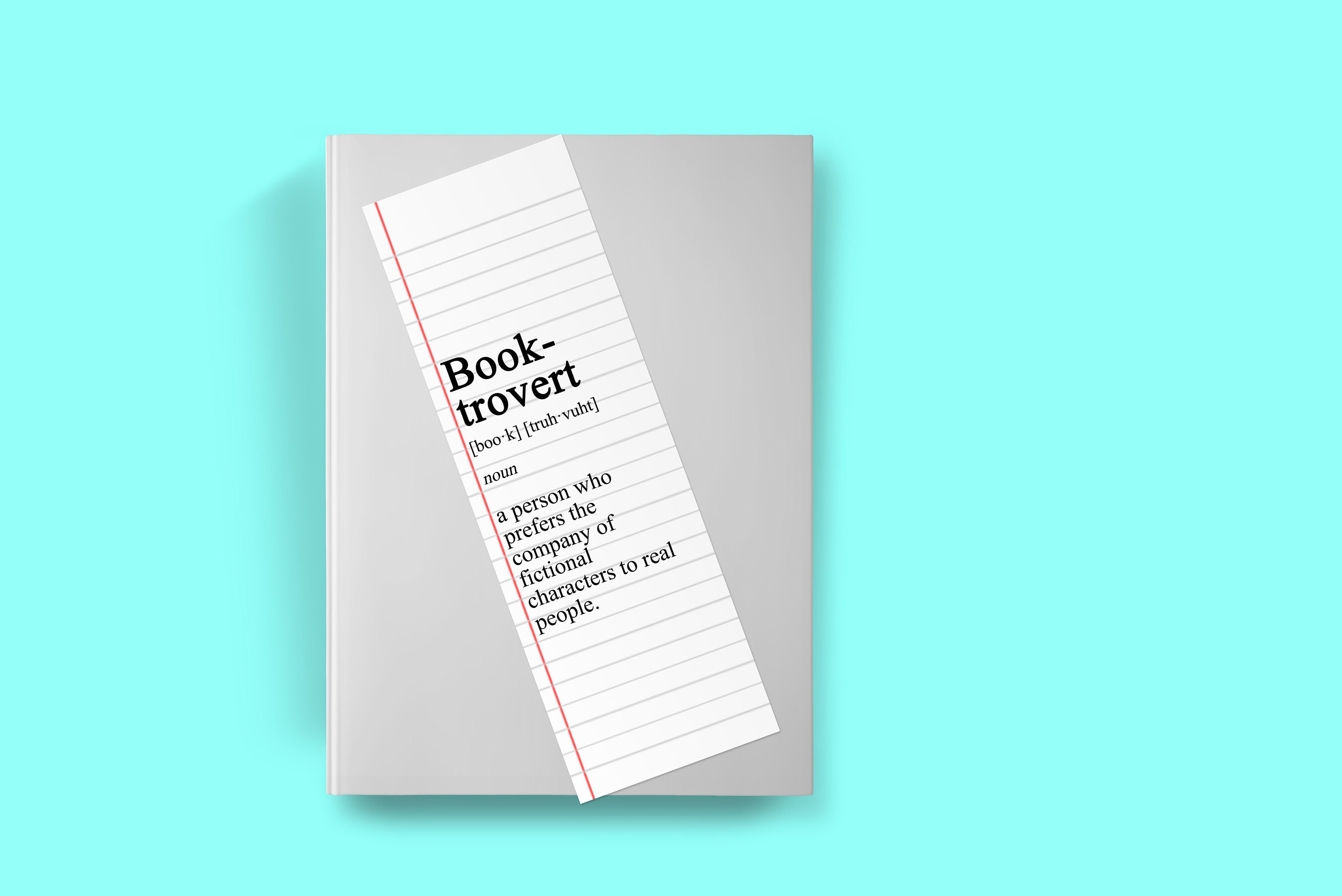 Book-trovert Definition Bookmark - Etsy UK