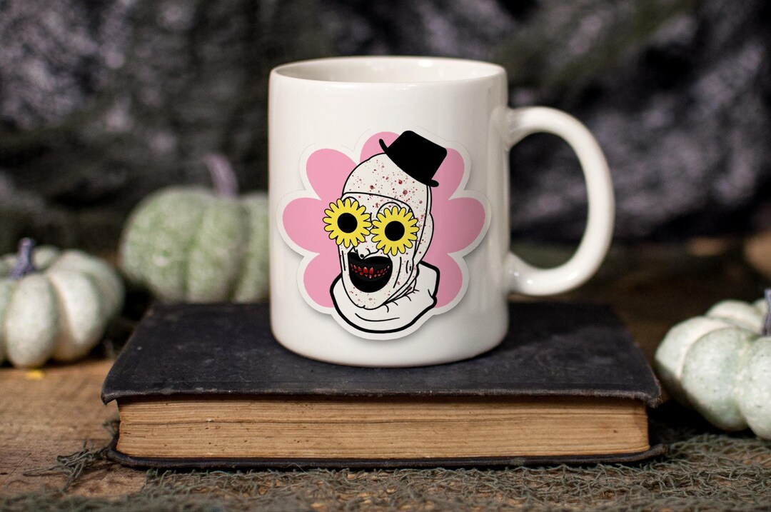 Terrifier Ceramic Mug Art the Clown Horror - Etsy