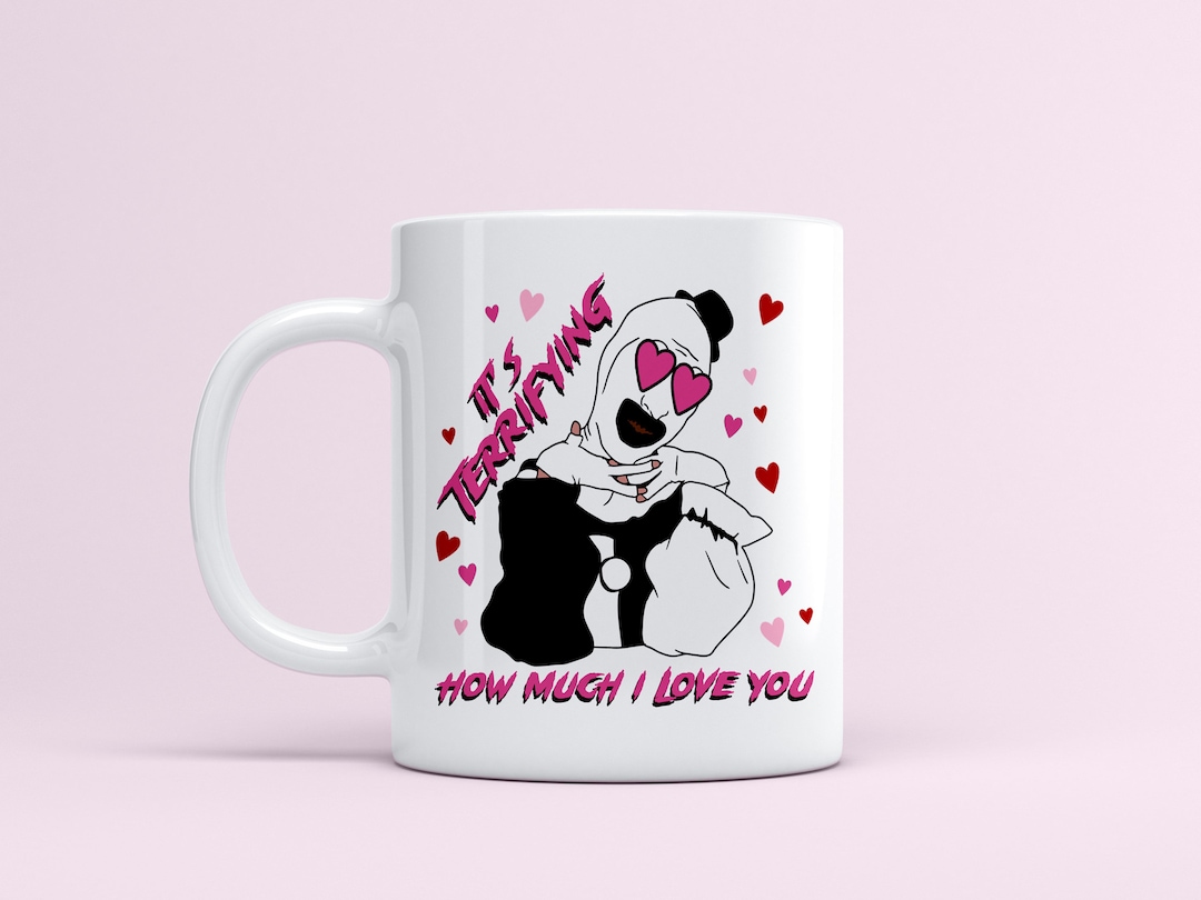 Terrifier Valentine Ceramic Mug Art the Clown Horror - Etsy
