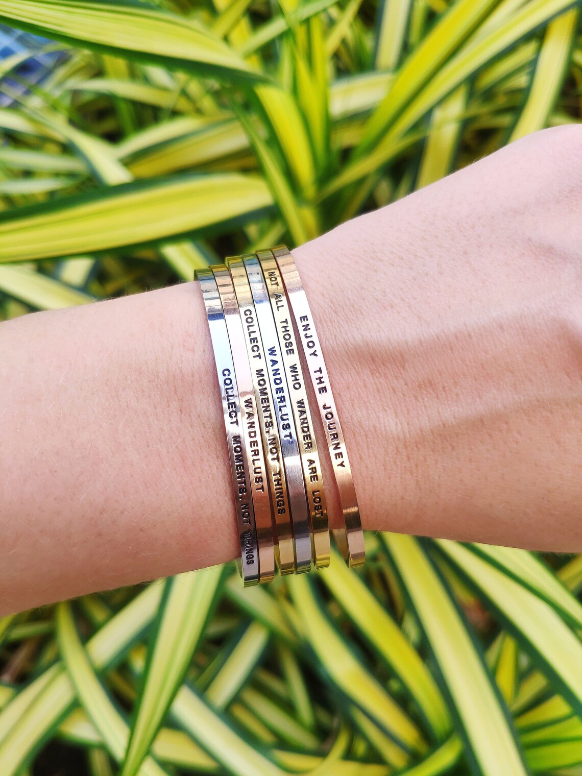 Mantra Band Mantra bracelet Quote bracelet Phrase bracelet | Etsy