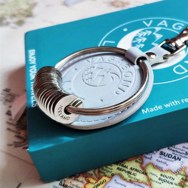 Travel Token Keychain - Etsy