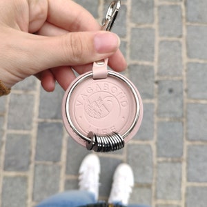 Traveler Keyring Pink, Country Visited Clip, Travel Keychain for ...