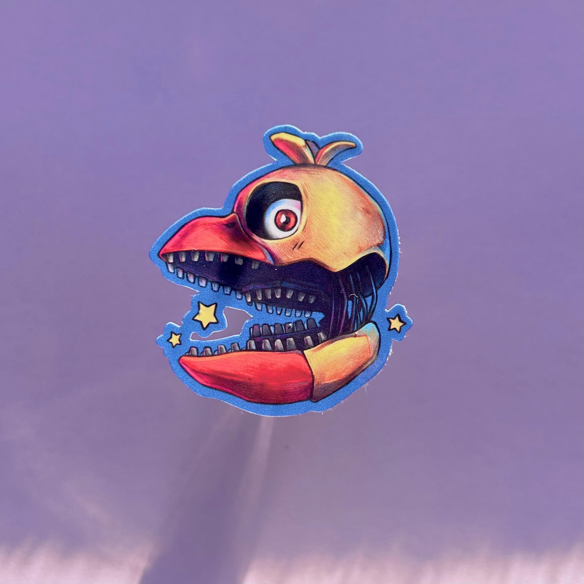 FNAF~ Withered Animatronics Glossy Vinyl Stickers - Etsy