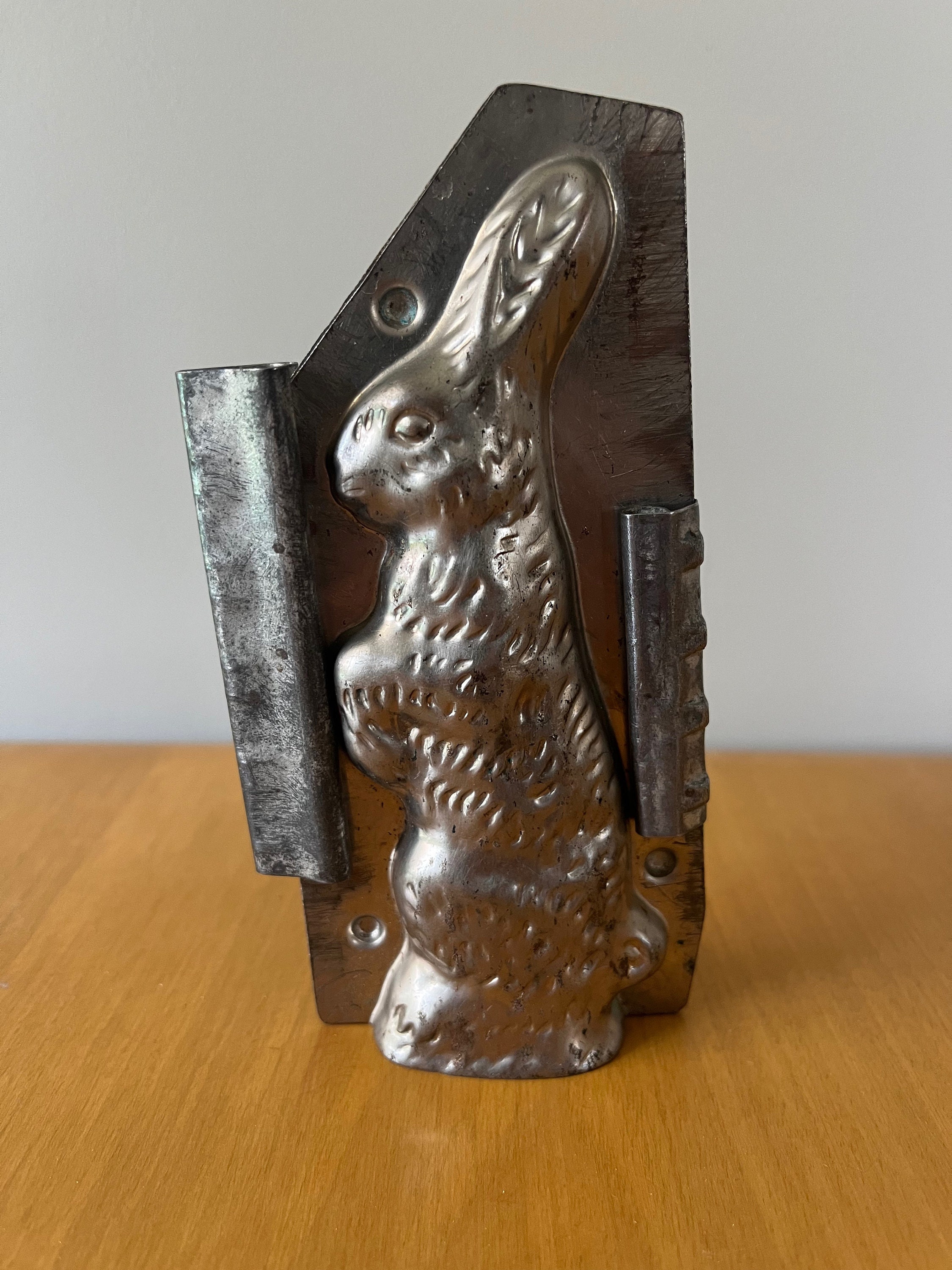 Antique Bunny/rabbit 2 Piece Chocolate Mold - Etsy