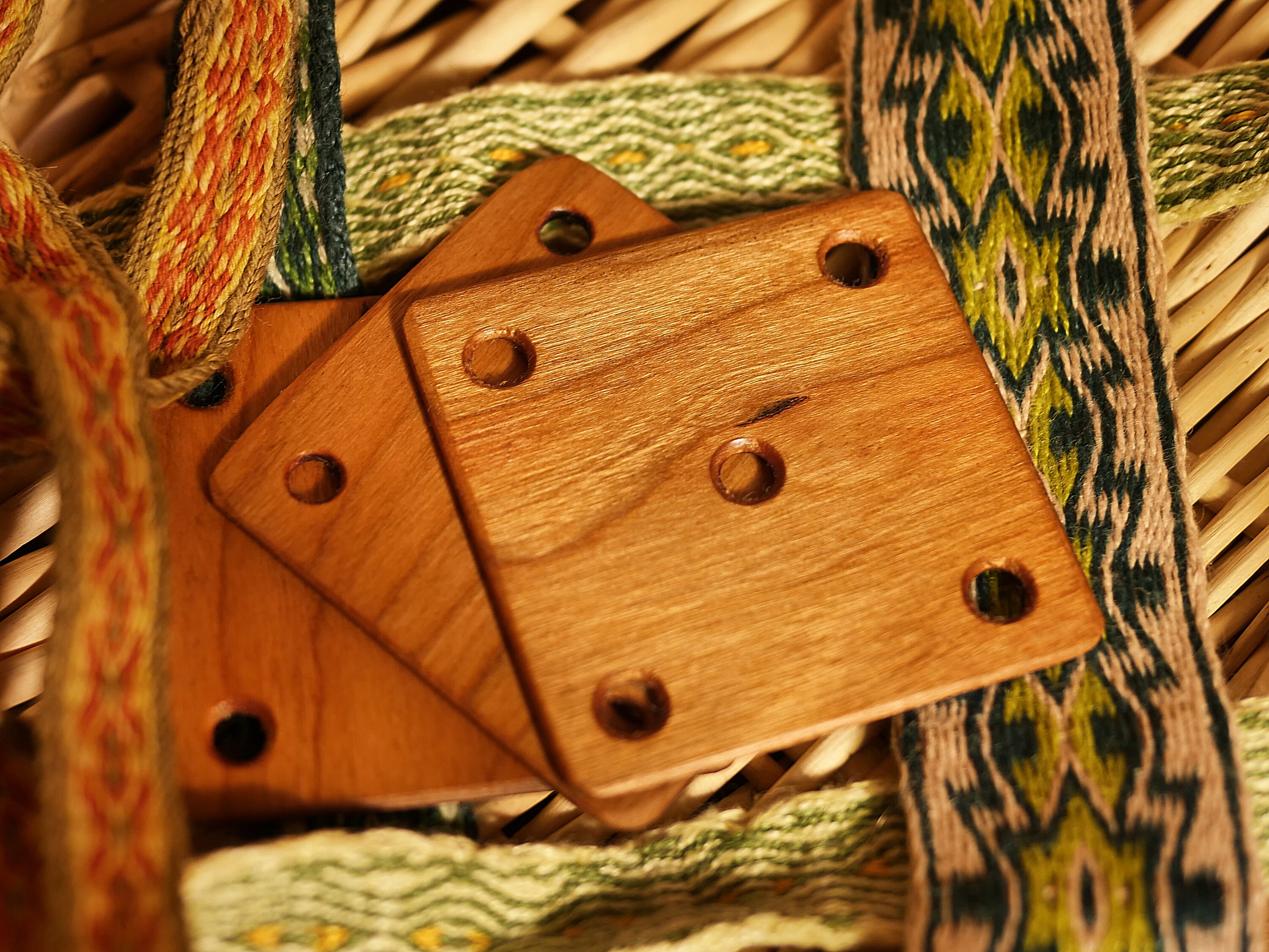 Weaving Boards Weaving Cards Board Weaving Boards Cherry Wood - Etsy