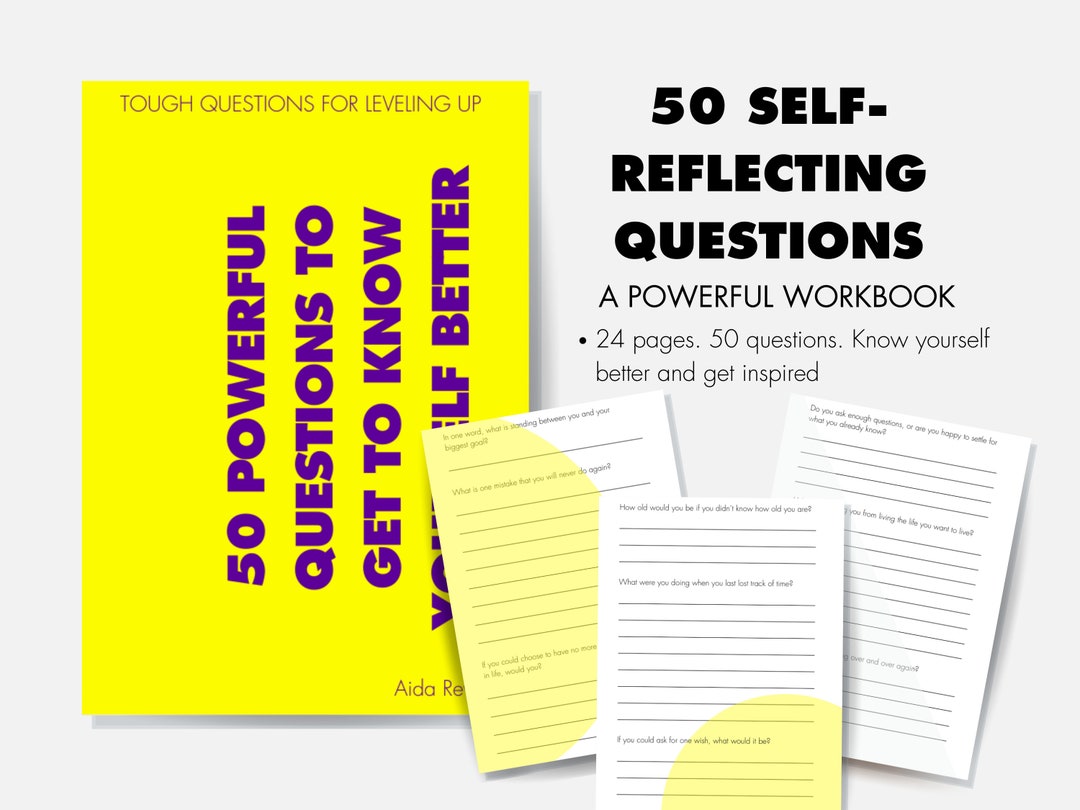 50 POWERFUL QUESTIONS to Get to Know Yourself BETTER | Self-discovery ...