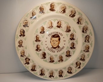 Presidential Plate | Etsy