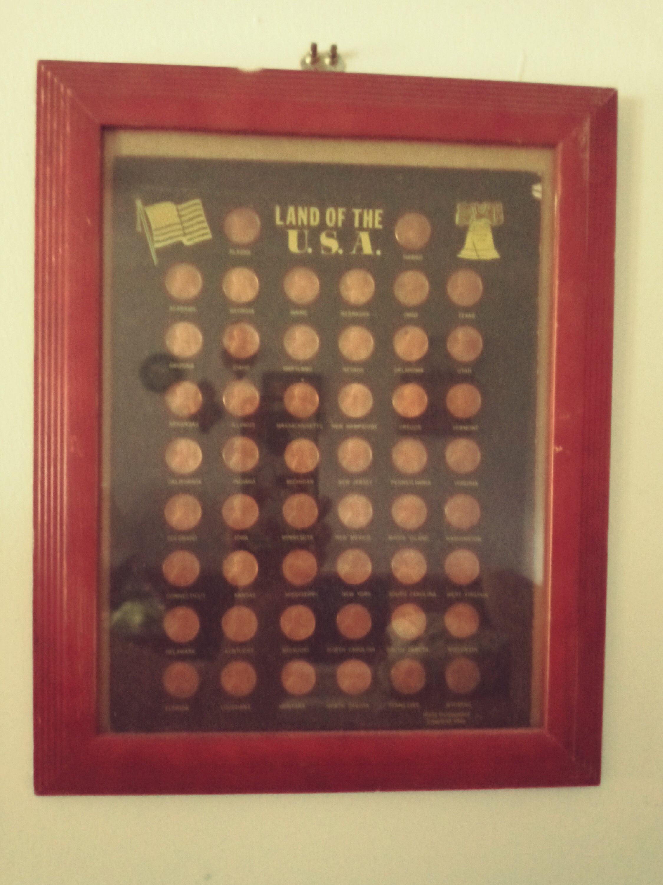 50 States Penny Set each penny is engraved with one of the 50 | Etsy