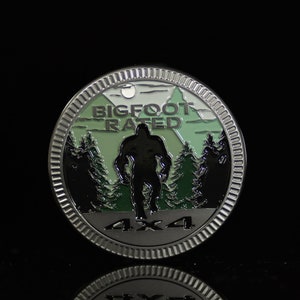 Bigfoot Rated | Metal Badge - Etsy