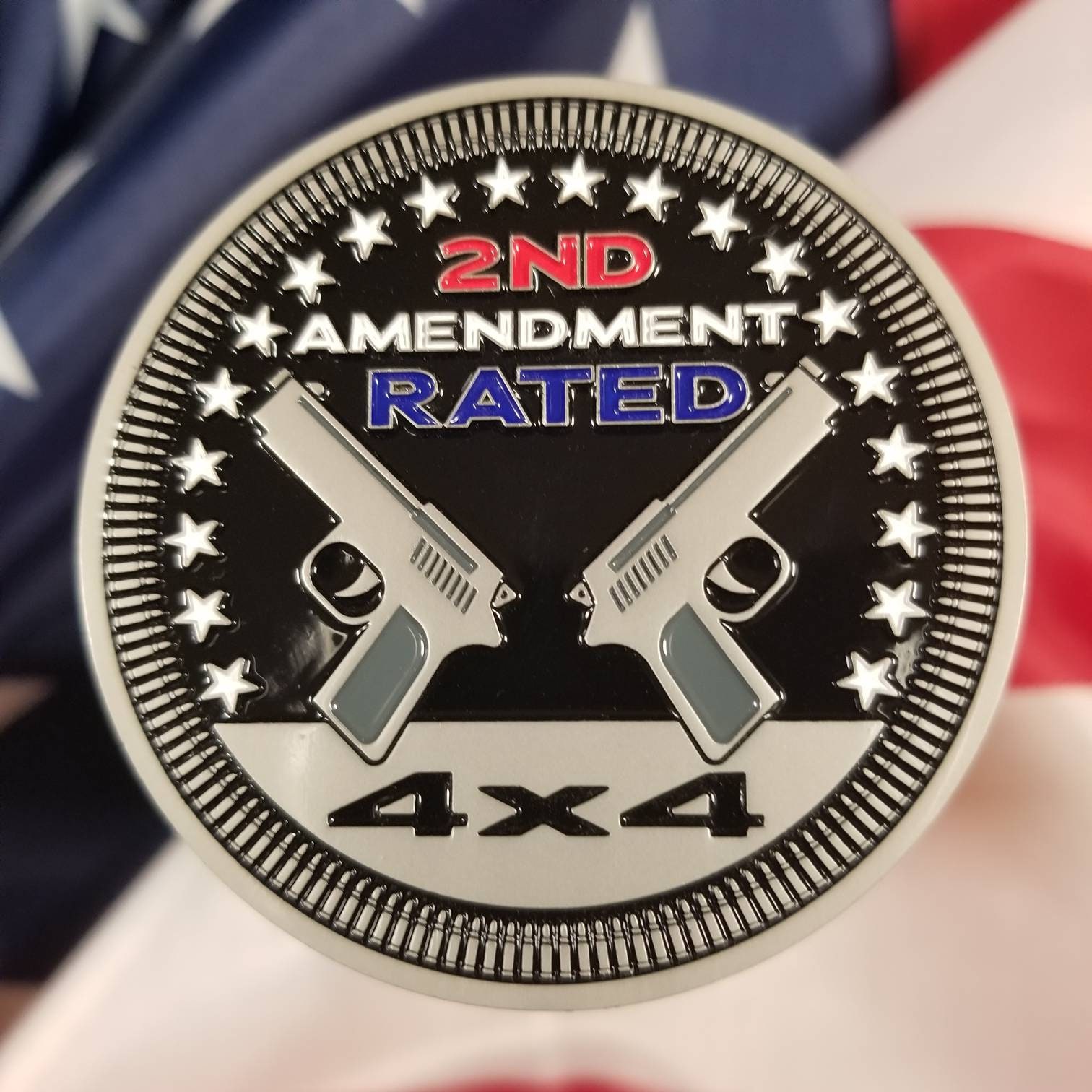 2nd Amendment Rated Metal Badge - Etsy