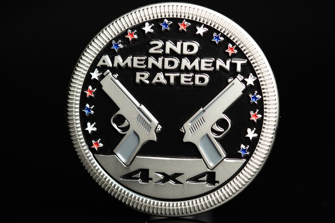 2nd Amendment Rated | Metal Badge - Etsy
