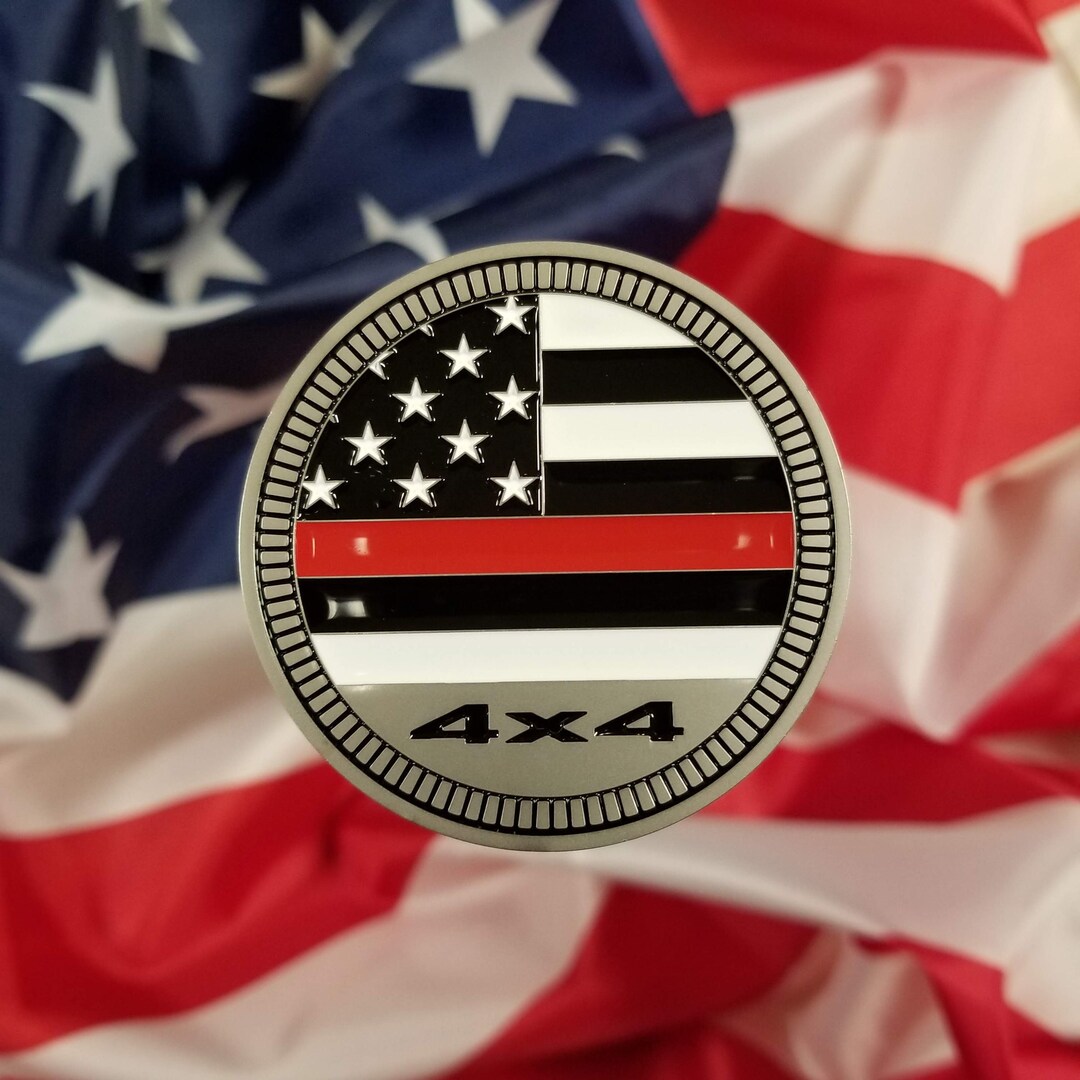 Red Line 4x4 | Metal Badge - Etsy