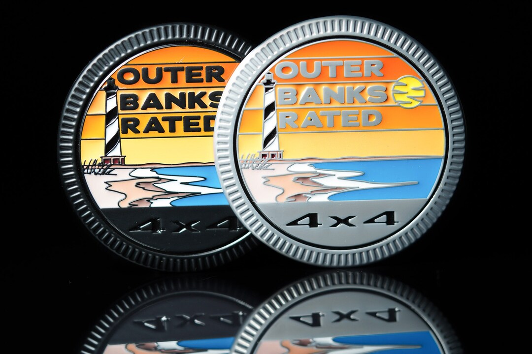 Outer Banks, NC Rated | OBX | Metal Badge - Etsy