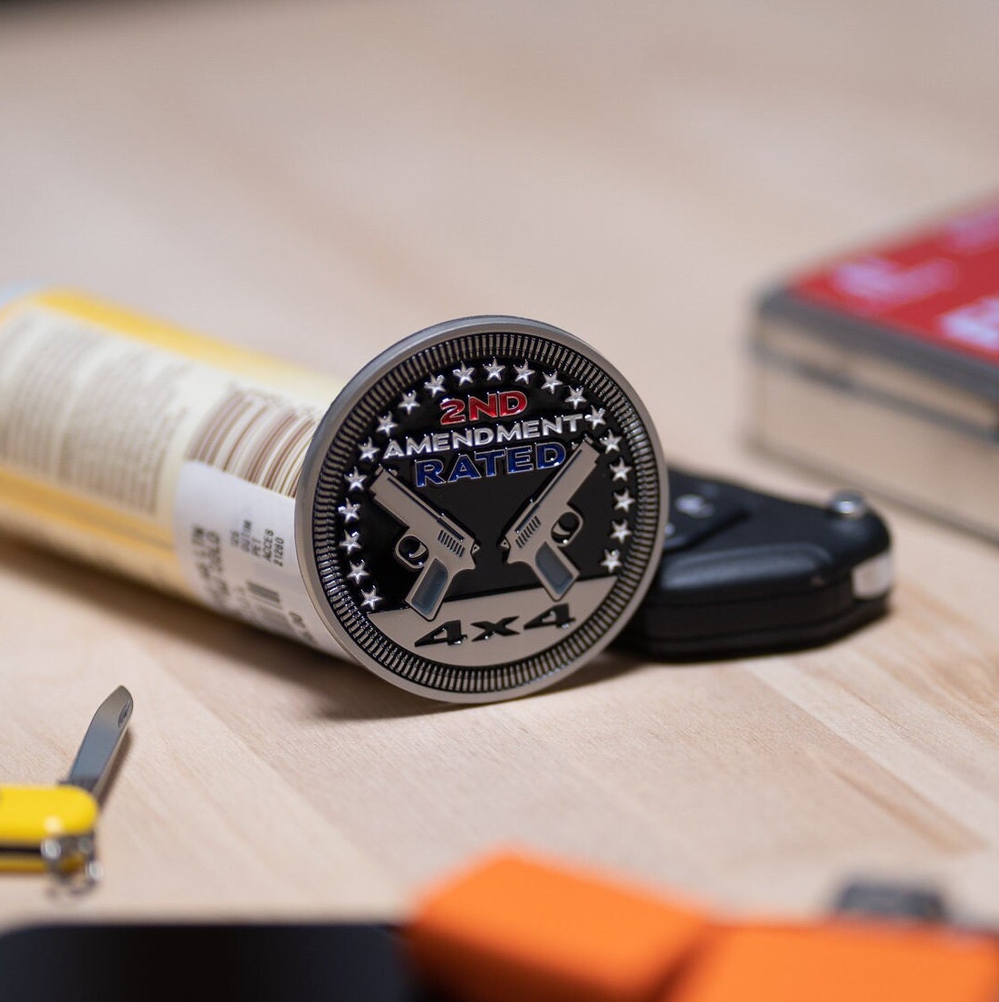 2nd Amendment Rated Metal Badge - Etsy