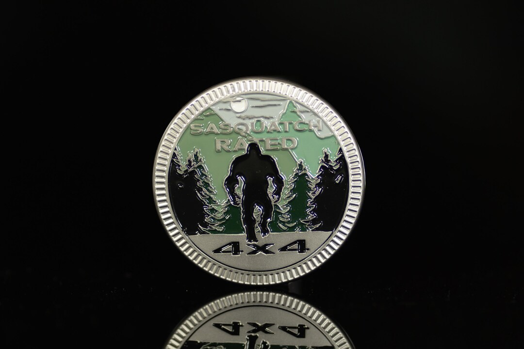 Sasquatch Rated Metal Badge - Etsy