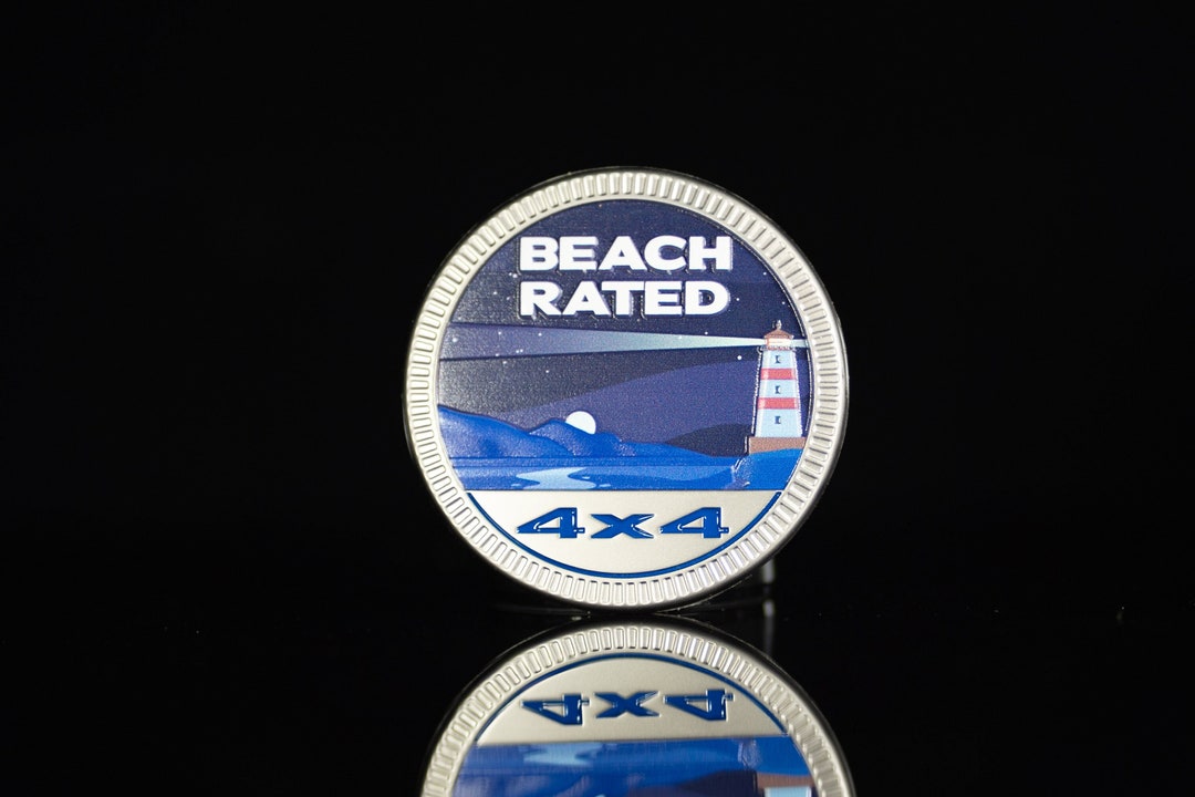 Beach Rated (lighthouse) | Metal Badge | Lighthouse - Etsy