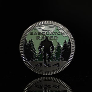 Sasquatch Rated | Metal Badge - Etsy