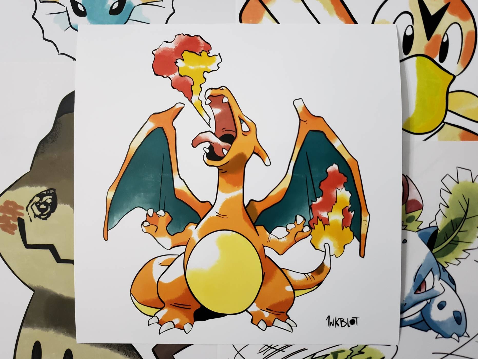 Pokemon Charizard Drawing