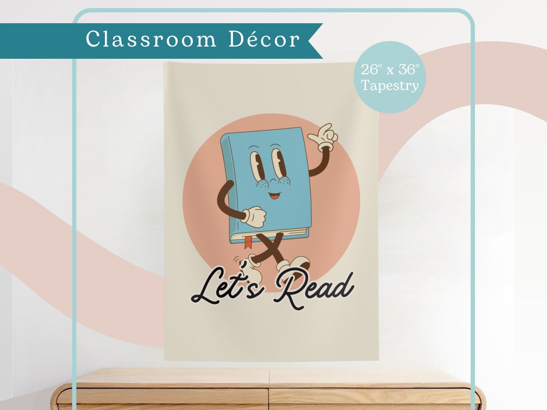 Let's Read Classroom Tapestry | English, Reading Teacher | Elementary ...
