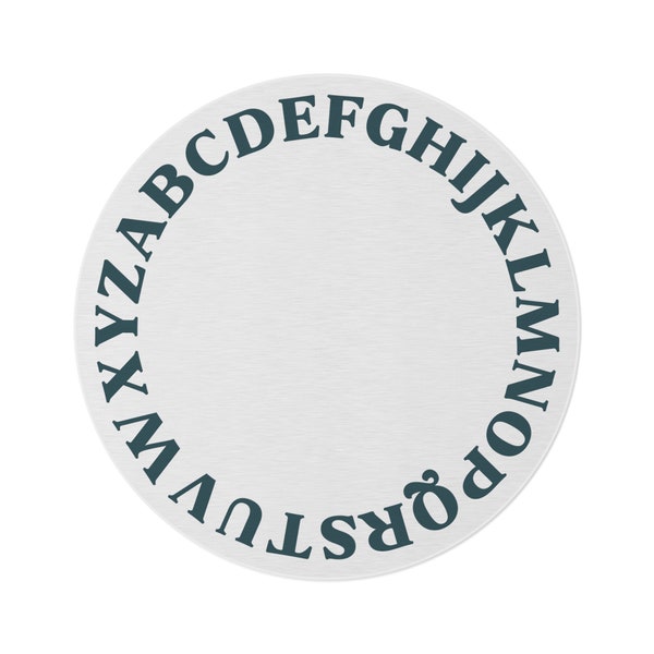 Boho Alphabet Rug - Etsy