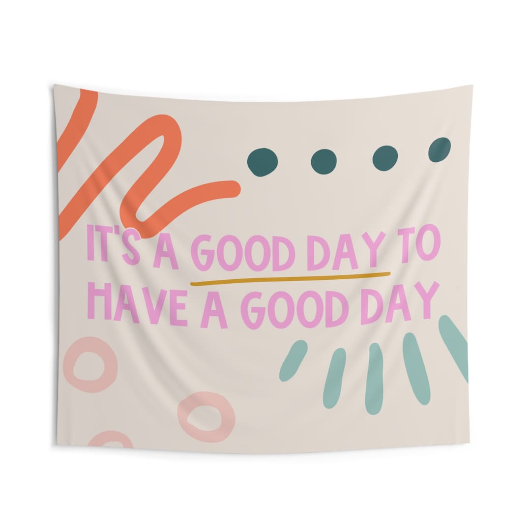 LARGE It's A Good Day Classroom Tapestry | Elementary School Décor ...