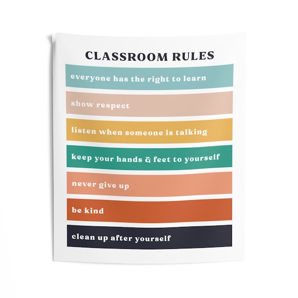 Classroom Rules - Etsy