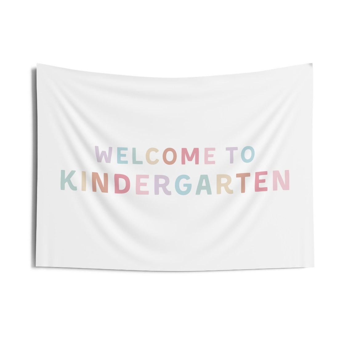 Welcome to Kindergarten Banner | Classroom Backdrop | Elementary School ...